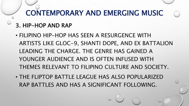 Contemporary and Emerging Music and Arts of the Philippines (Mapeh7 ...
