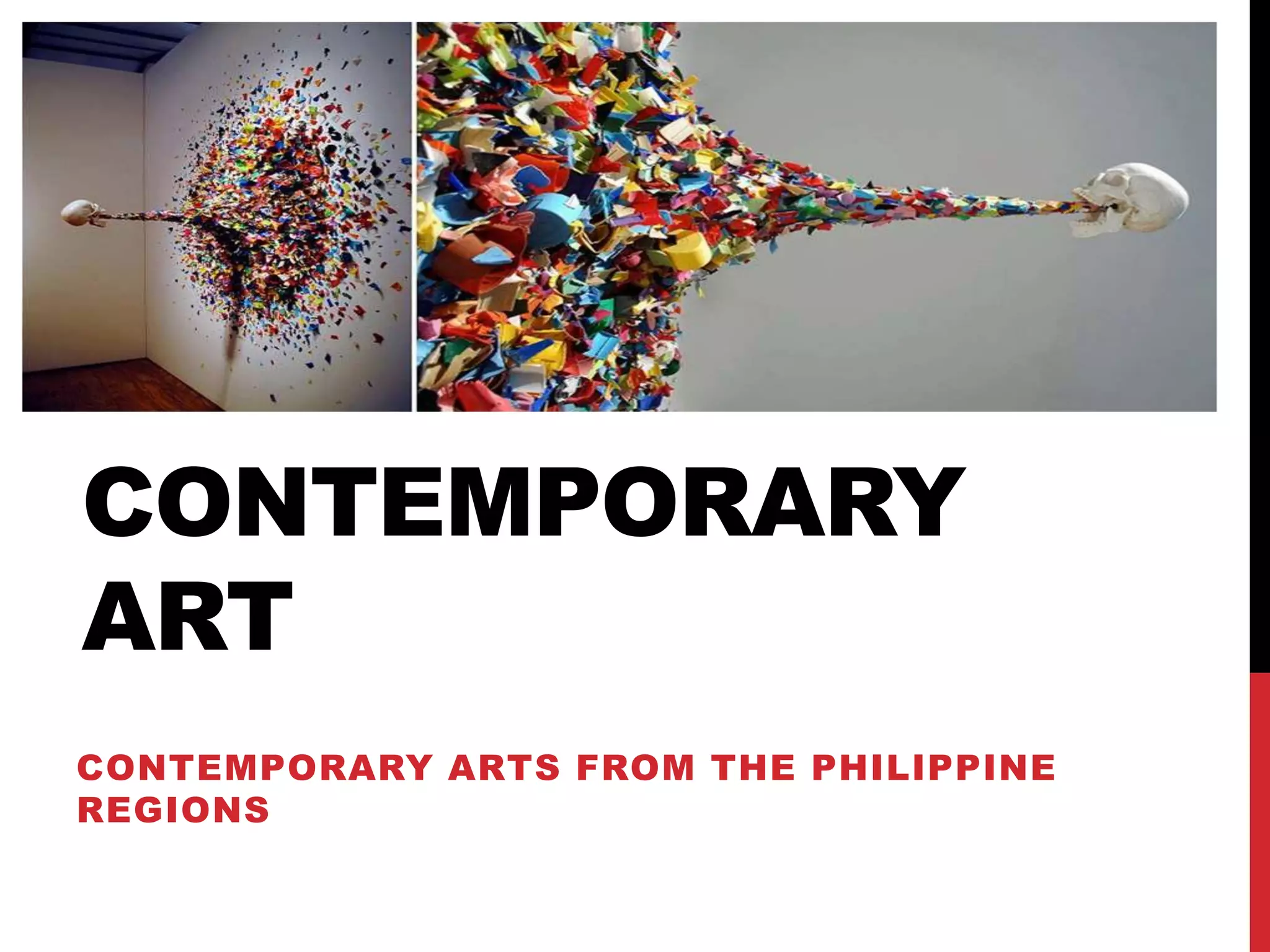 Contemporary Art Elements and Principles | PPTX