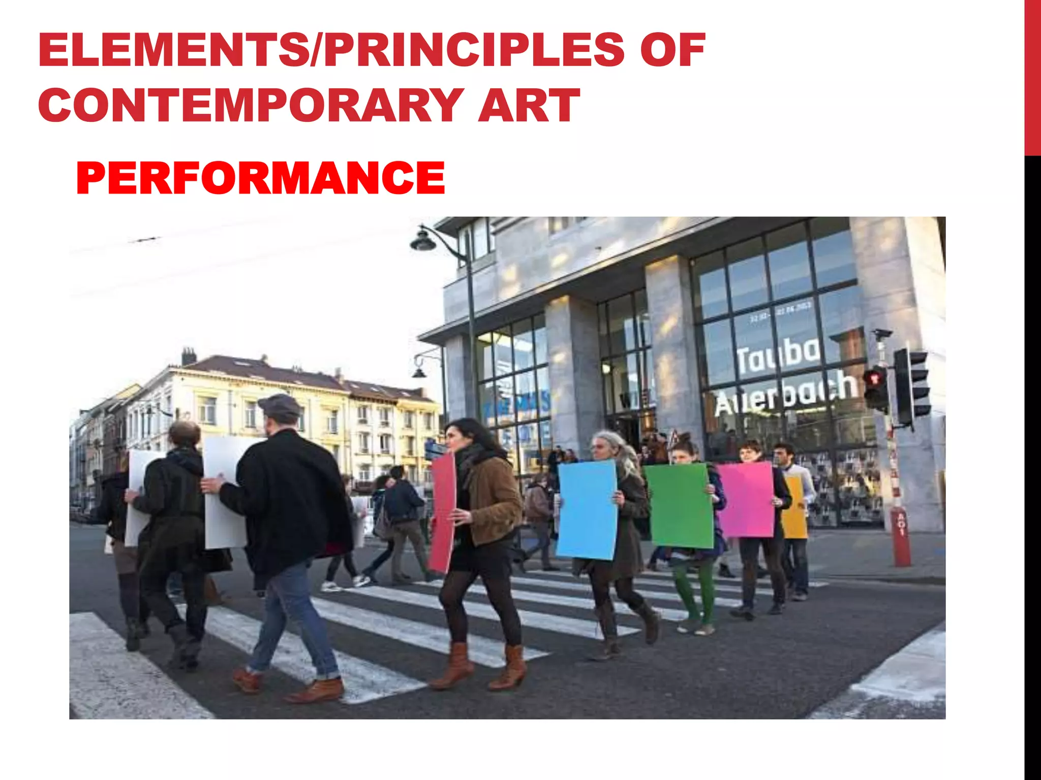 Contemporary Art Elements and Principles | PPTX
