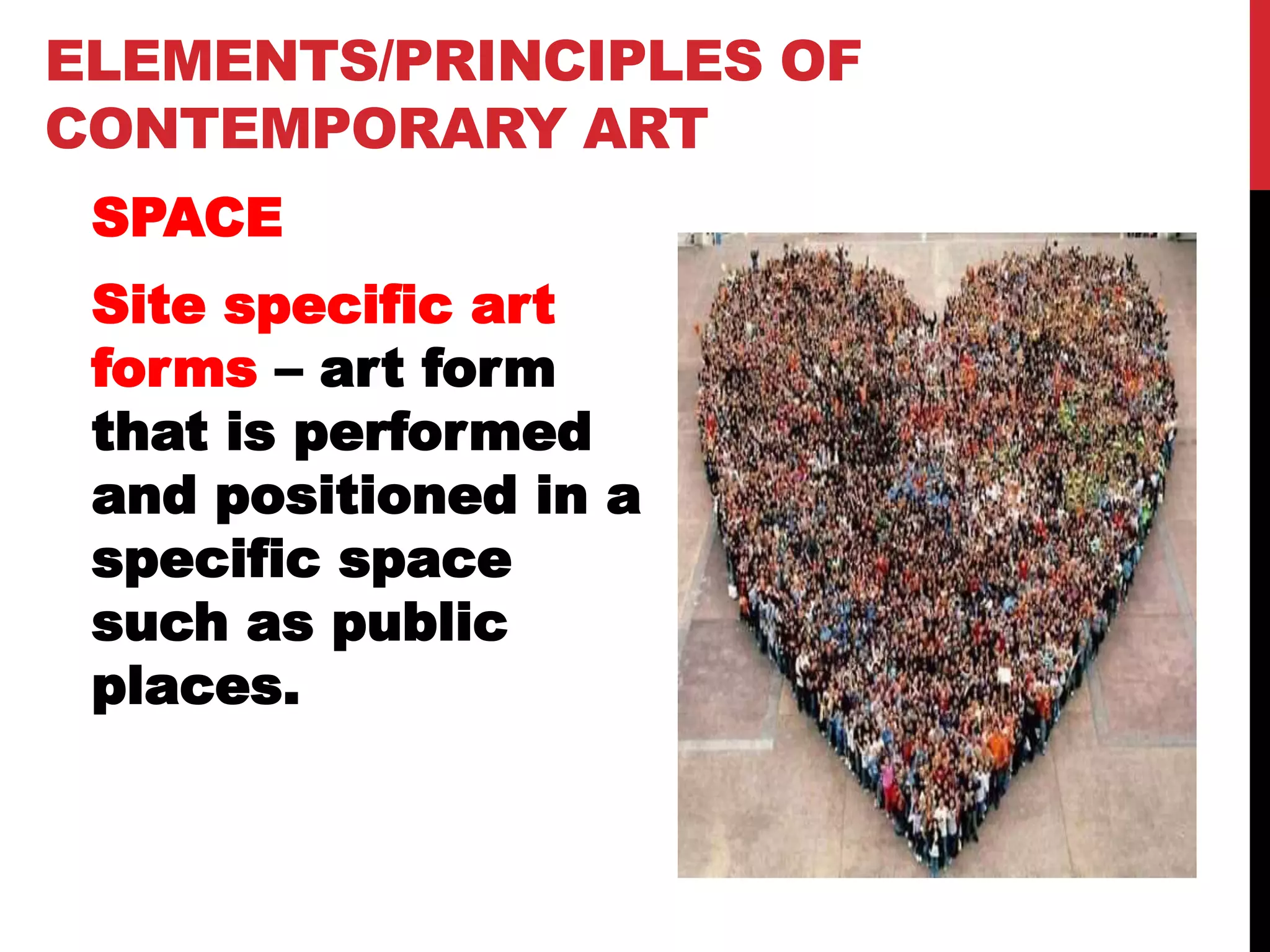 Contemporary Art Elements and Principles | PPTX