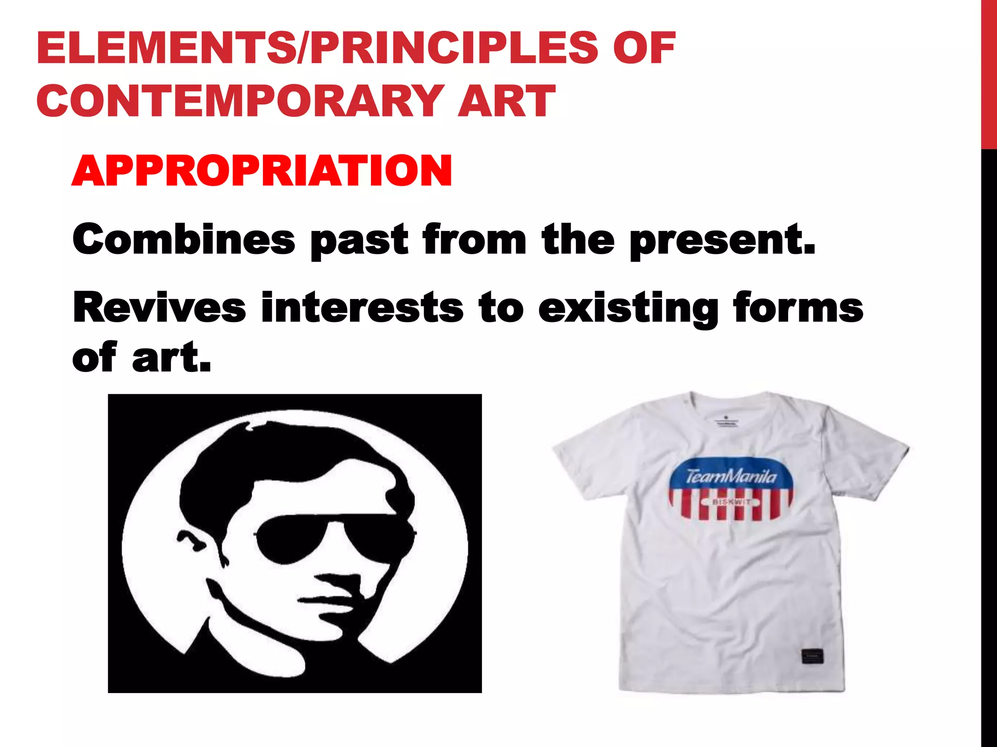Contemporary Art Elements and Principles | PPTX