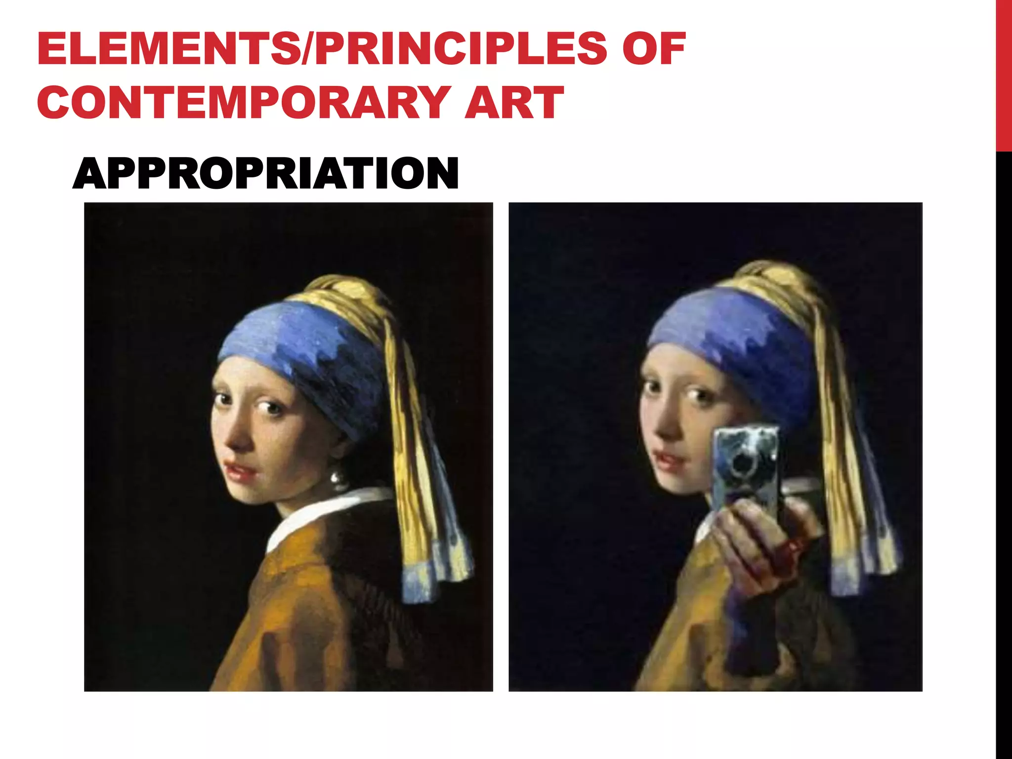 Contemporary Art Elements and Principles | PPTX