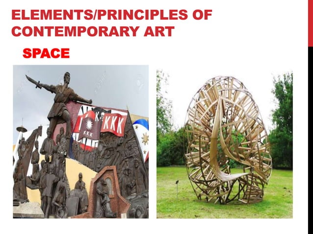 Contemporary Art Elements and Principles | PPTX | Modern Art | Fine Art