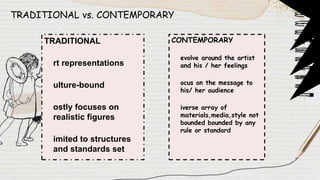 CONTEMPORARY ART L1.ppt | Modern Art | Fine Art