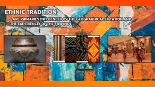 Contemporary Arts 12 | Three Major Traditions of Philippine Art | PPSX