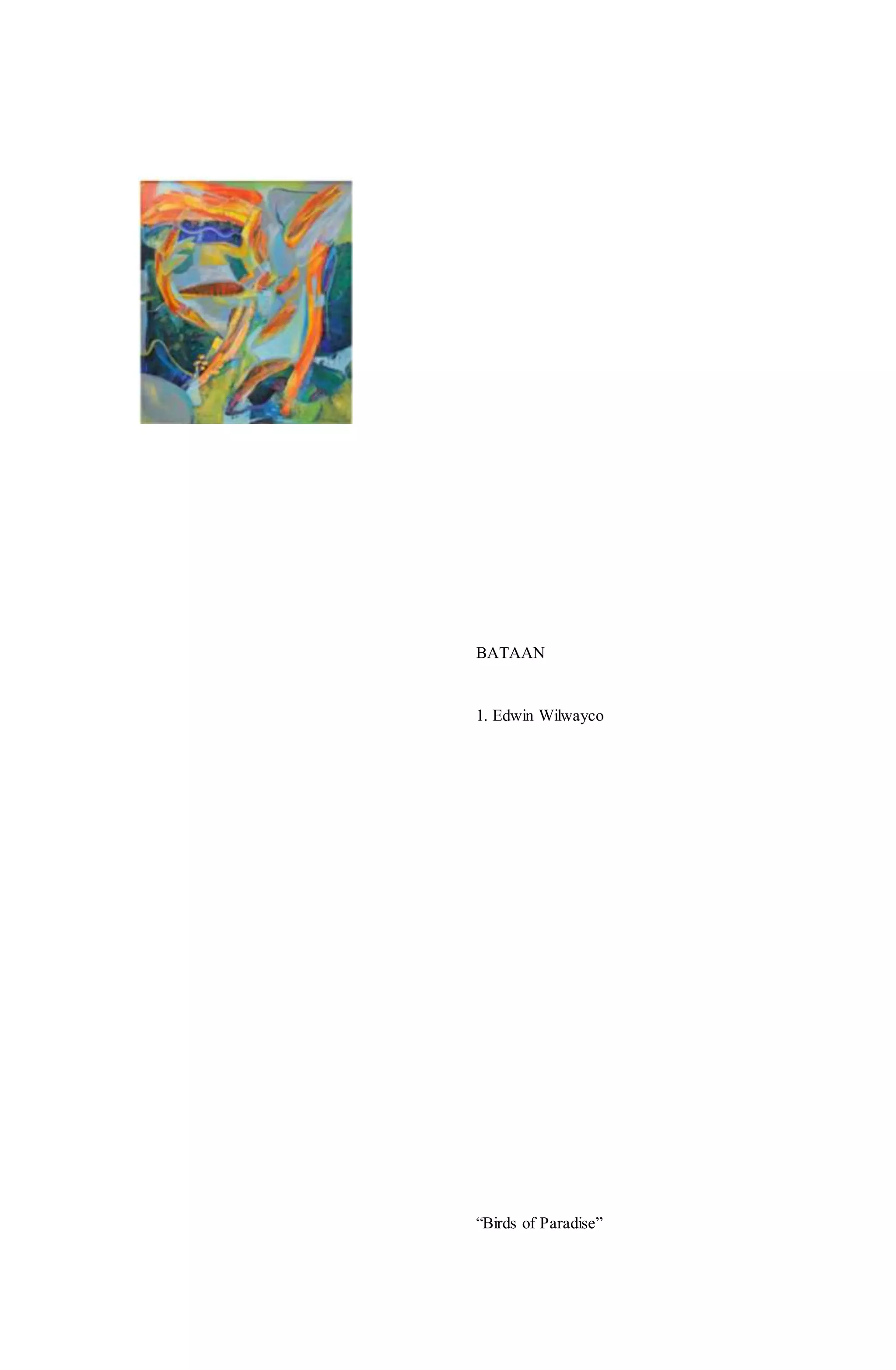 Contemporary arts from region iii | DOCX