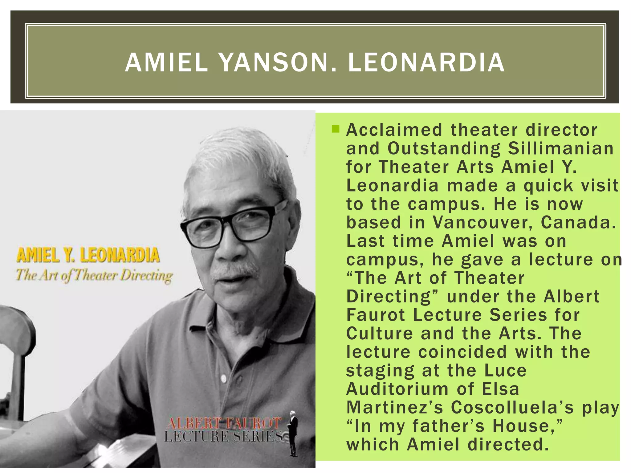 Contemporary Artists in Negros island | PPTX