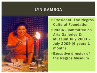 Contemporary Artists in Negros island | PPTX