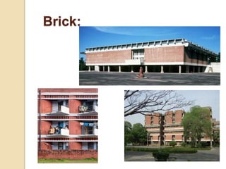 Contemporary building materials | PPTX