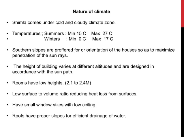 Climate responsive Contemporary architecture | PPTX