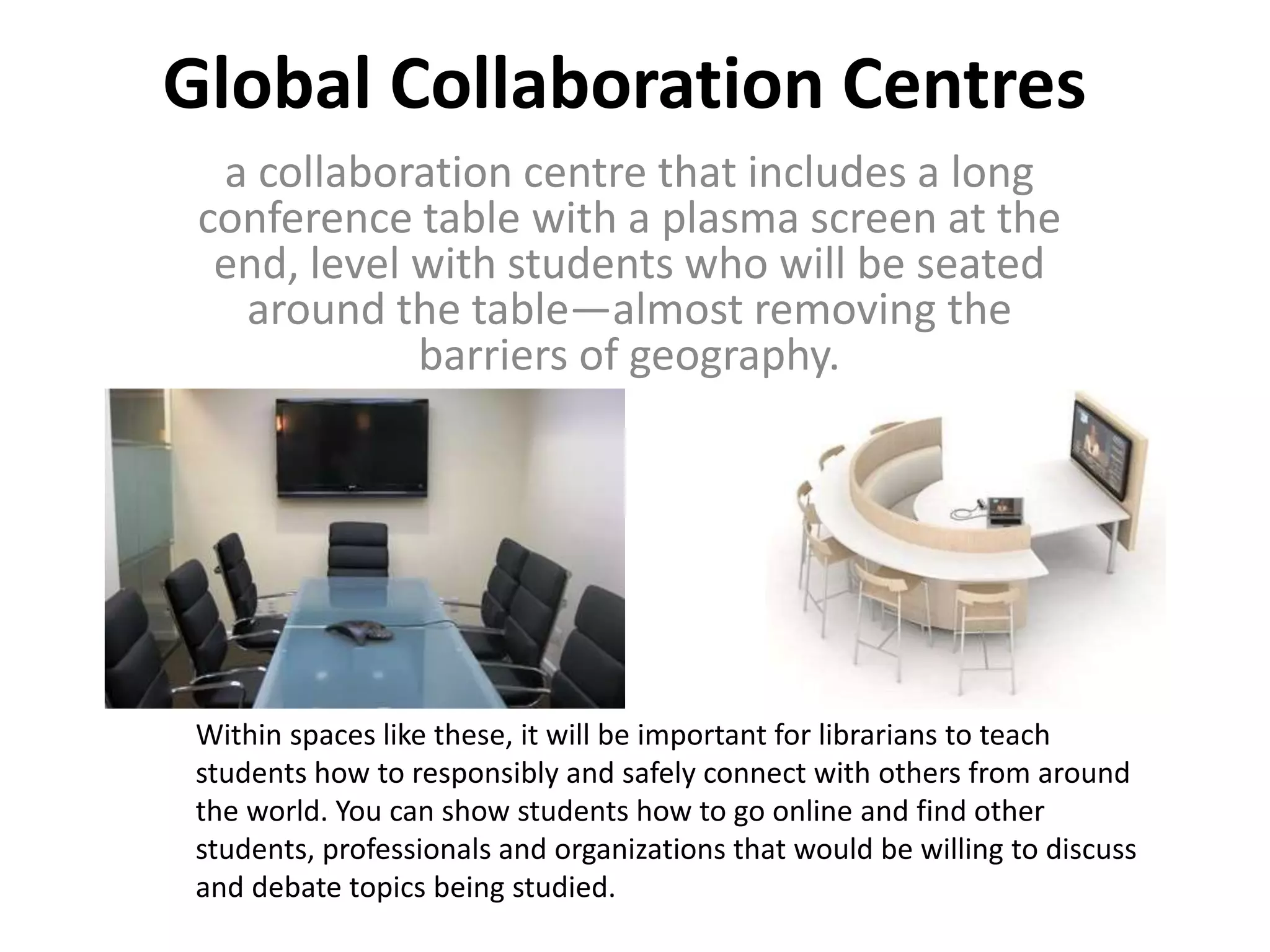 Contemporary college library design concepts presentation | PPT