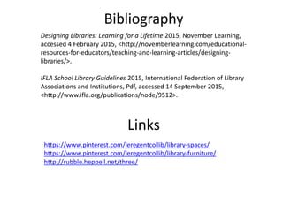 Contemporary college library design concepts presentation | PPT