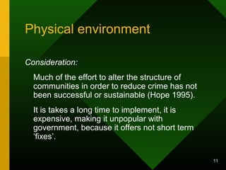 Contemporary crime reduction strategies[1]stu | PPT