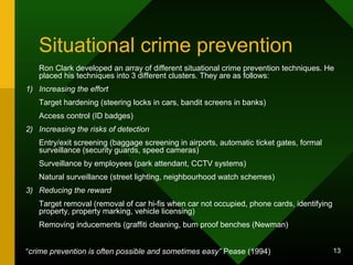 Contemporary crime reduction strategies[1]stu | PPT