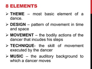 Contemporary dance | PPTX