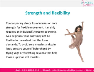 Contemporary Dance for Beginners: What Do You Need to Know? | PDF