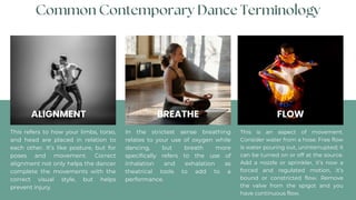 CONTEMPORARY DANCE MIDTERM POWER POINT PRESENTATION | PPTX