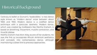 CONTEMPORARY DANCE MIDTERM POWER POINT PRESENTATION | PPTX