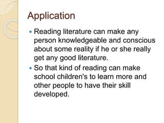 Contemporary english literature review | PPT