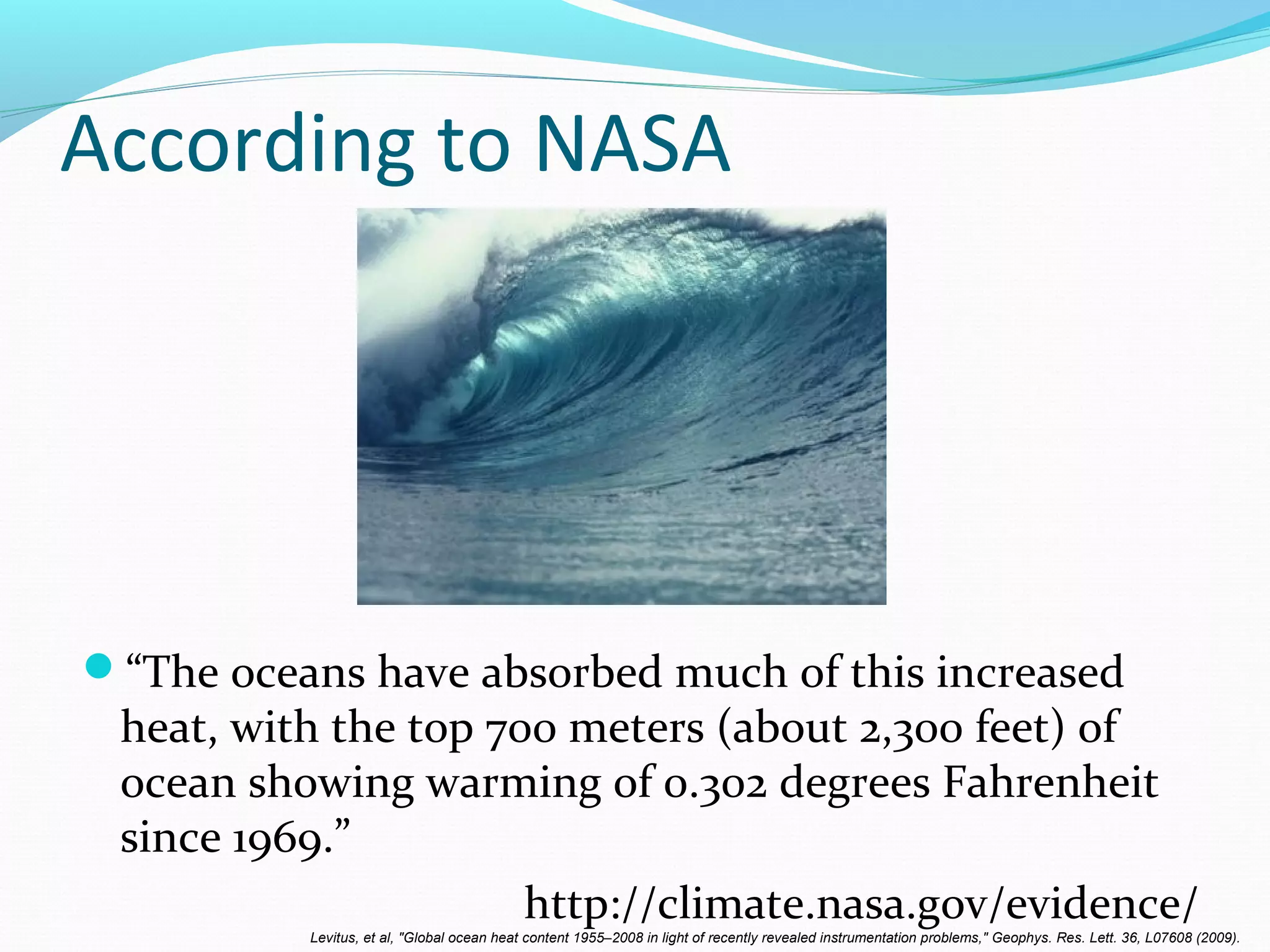 Contemporary evidence of climate change | PPT