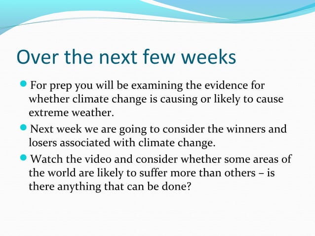 Contemporary evidence of climate change | PPT | Environment | Science