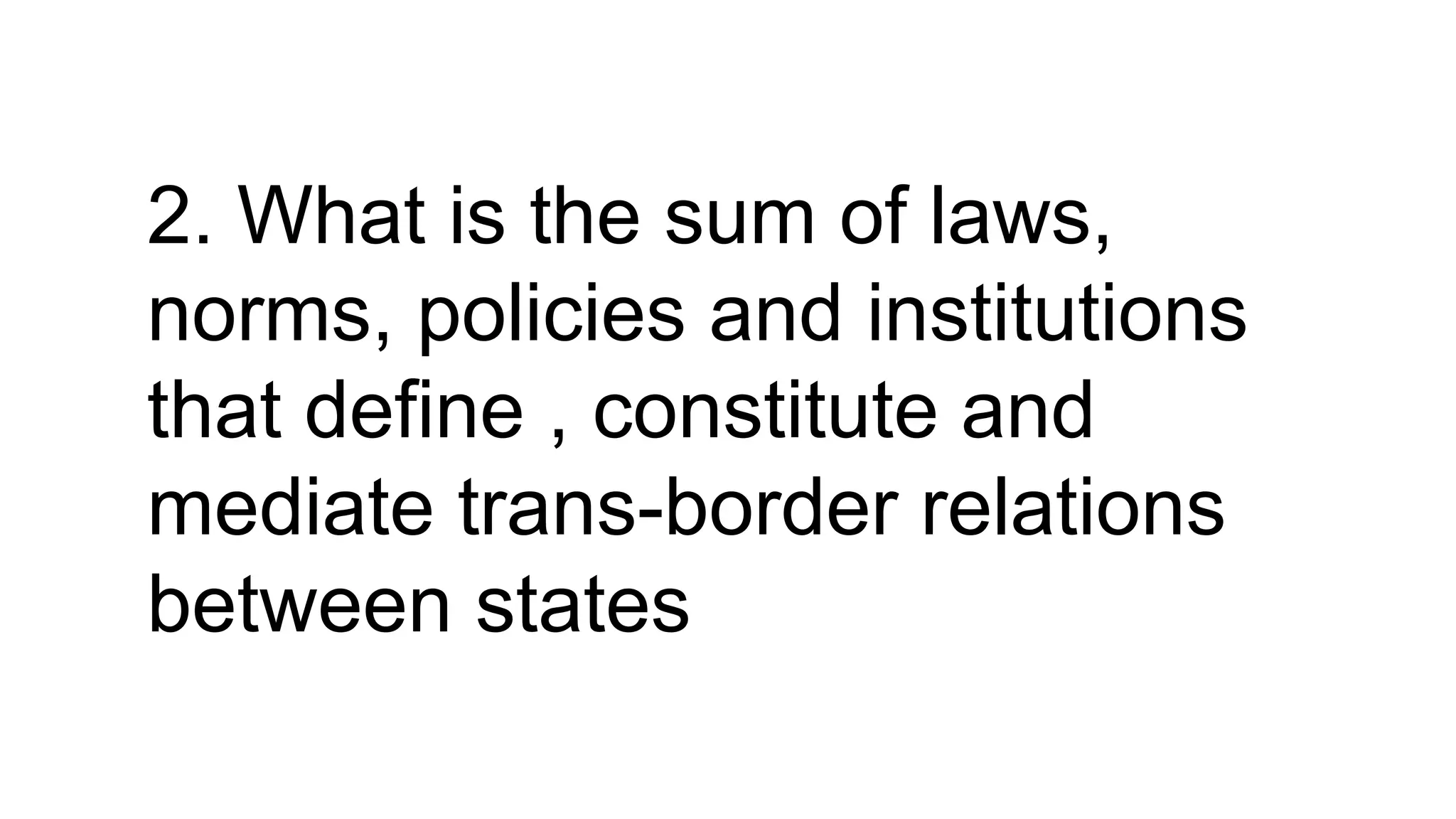 Contemporary Global governance | PPTX