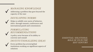 Contemporary Global governance | PPTX