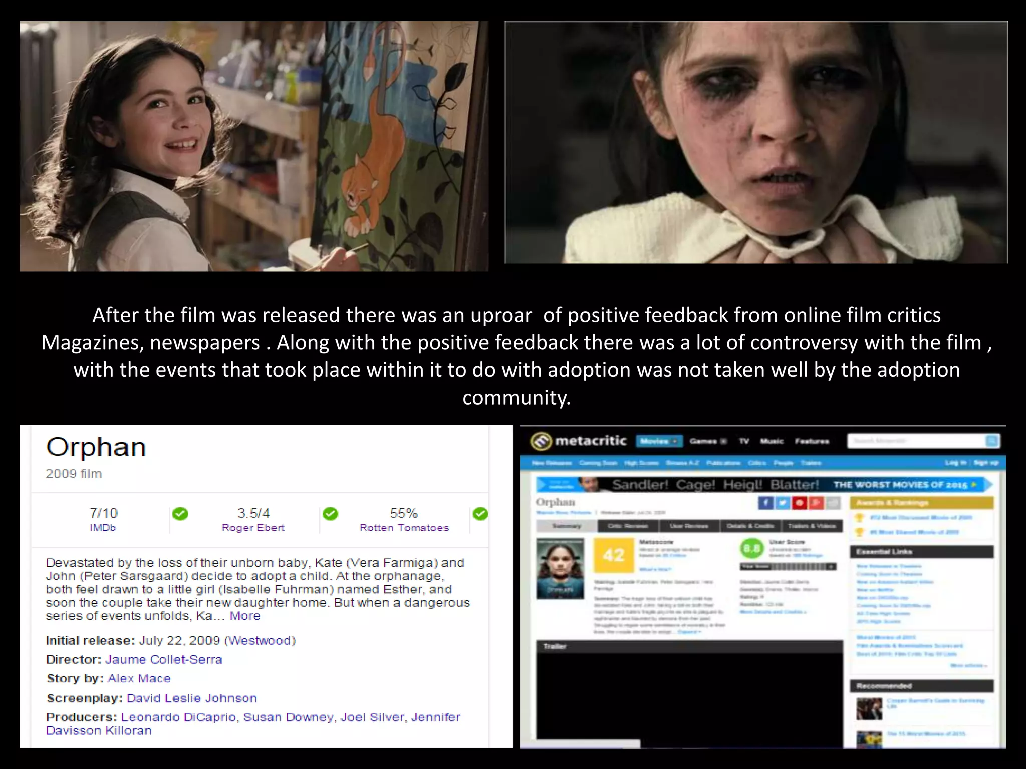 Contemporary Horror Advertising Campaign | PPT