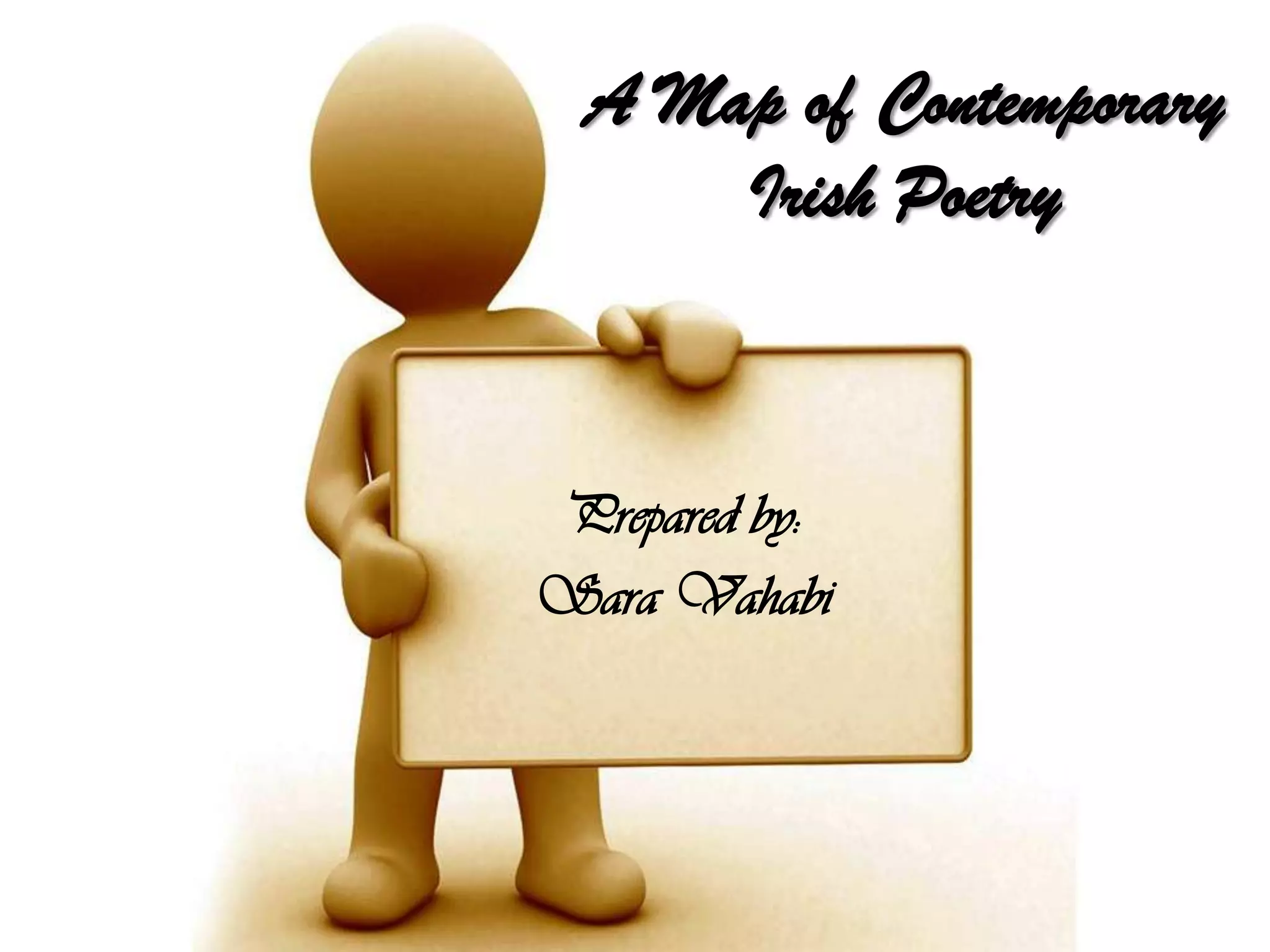 Irish Poetry | PPTX
