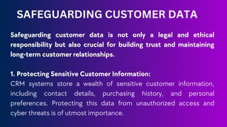 Contemporary_Issues_IN_CUSTOMER_RELATIONSHIP_ MANAGEMENT | PPT