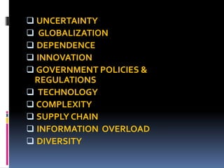 CONTEMPORARY ISSUES AND FUTURE CHALLENGES AFFECTING CORPORATE STRATEGIC ...