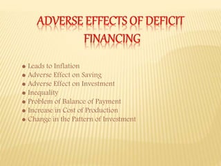 Balance of Payment and Deficit Financing | PPT