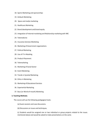 Contemporary issues in marketing final | DOC