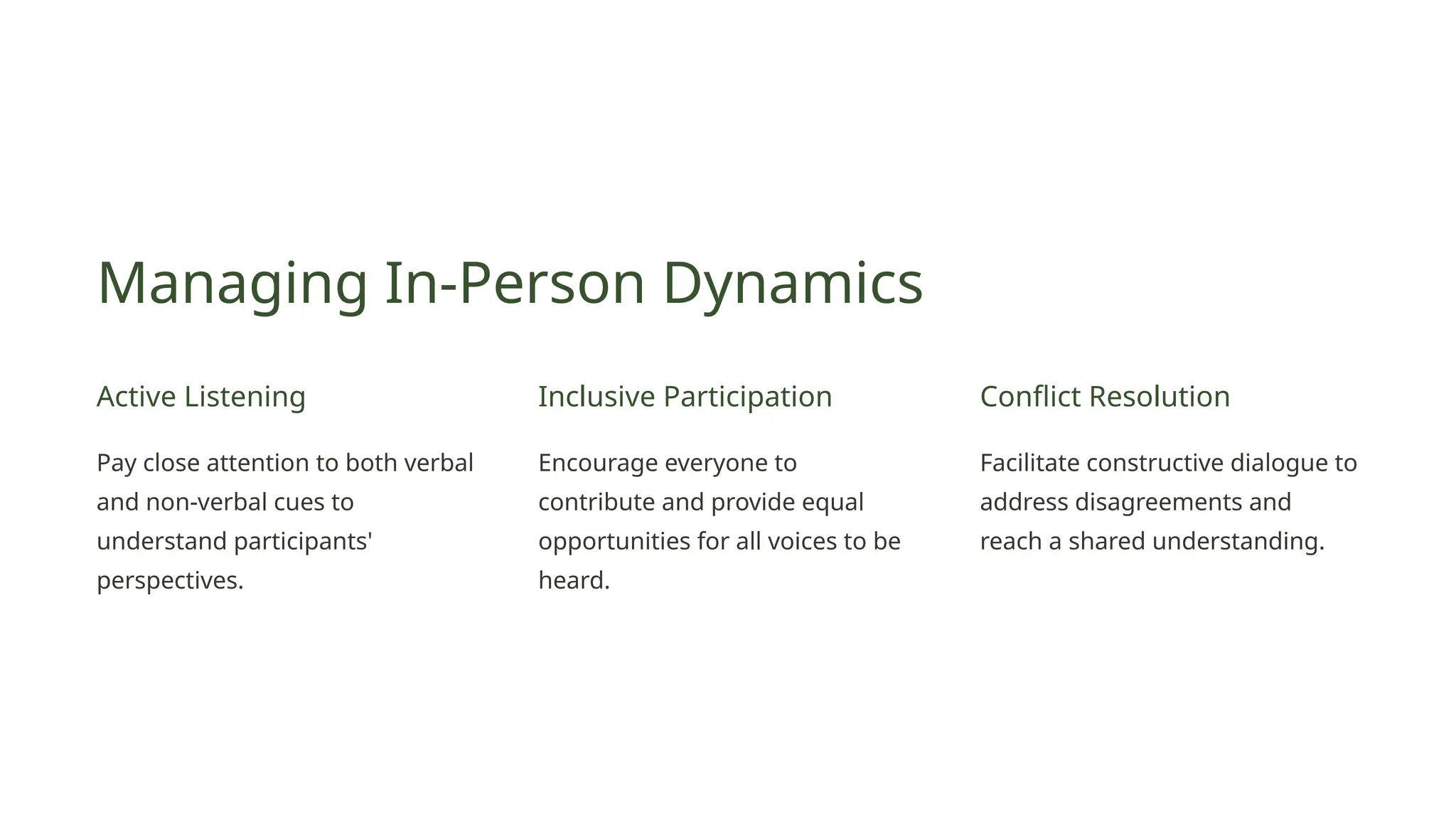 Contemporary issues in training. Navigating Modern Facilitation ...