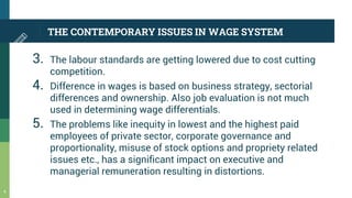 Contemporary issues in wage systems | PDF