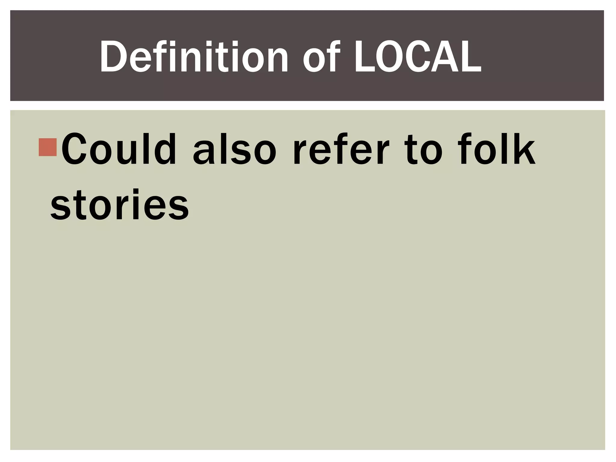 Lesson 10: Integrating the Local and the Contemporary | PPTX