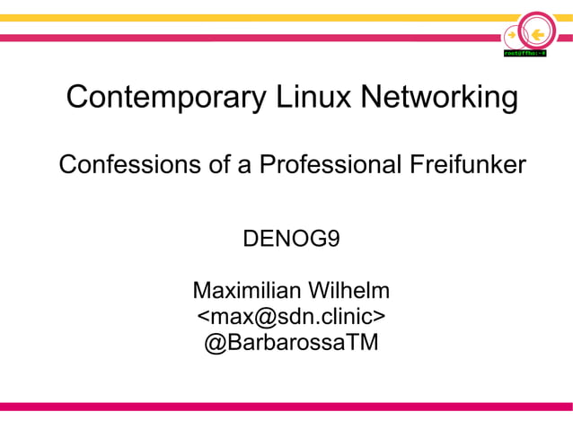 Contemporary Linux Networking | PDF