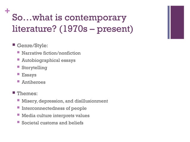 contemporary_literature_introduction.ppt