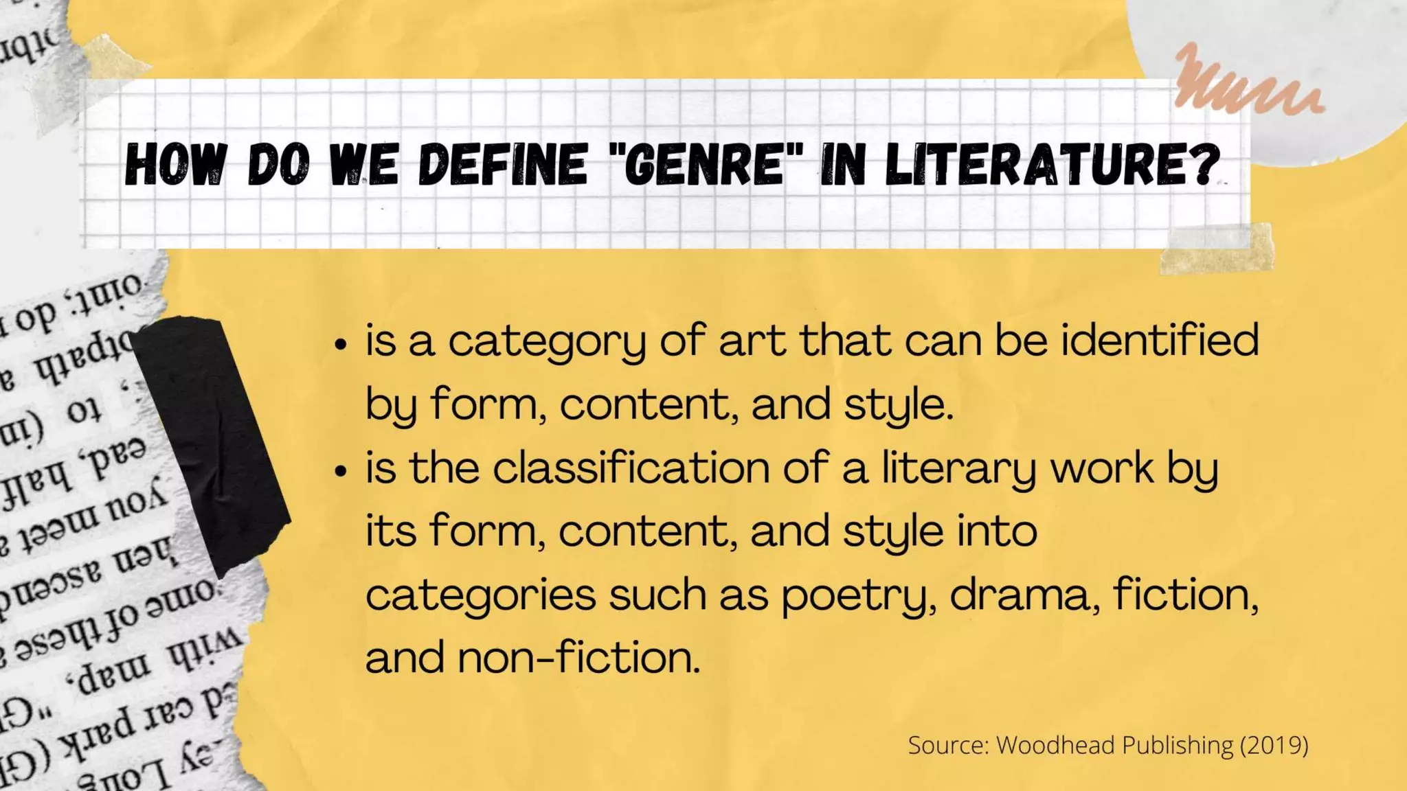 INTRODUCTION CONTEMPORARY LITERATURE_Story as a Genre | PPTX