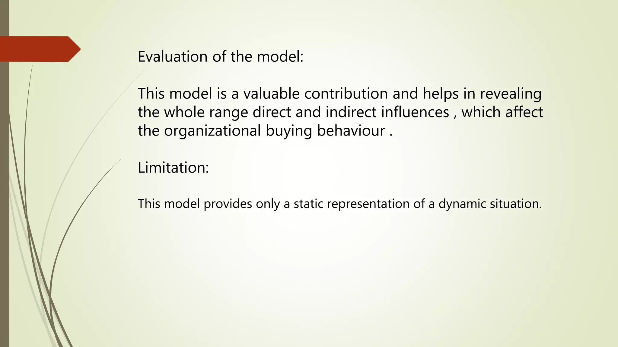Contemporary models of consumer behaviour | PPTX