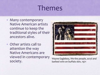Contemporarynativeamericanart | PPTX