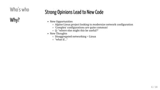 Contemporary network configuration for linux - ifupdown-ng | PPT