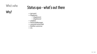 Contemporary network configuration for linux - ifupdown-ng | PPT