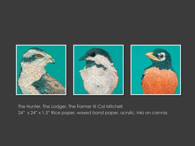An introduction to the works of paper artist Col Mitchell | PPTX