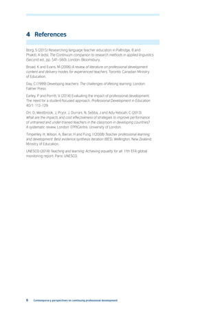 Contemporary perspectives on continuing professional development | PDF