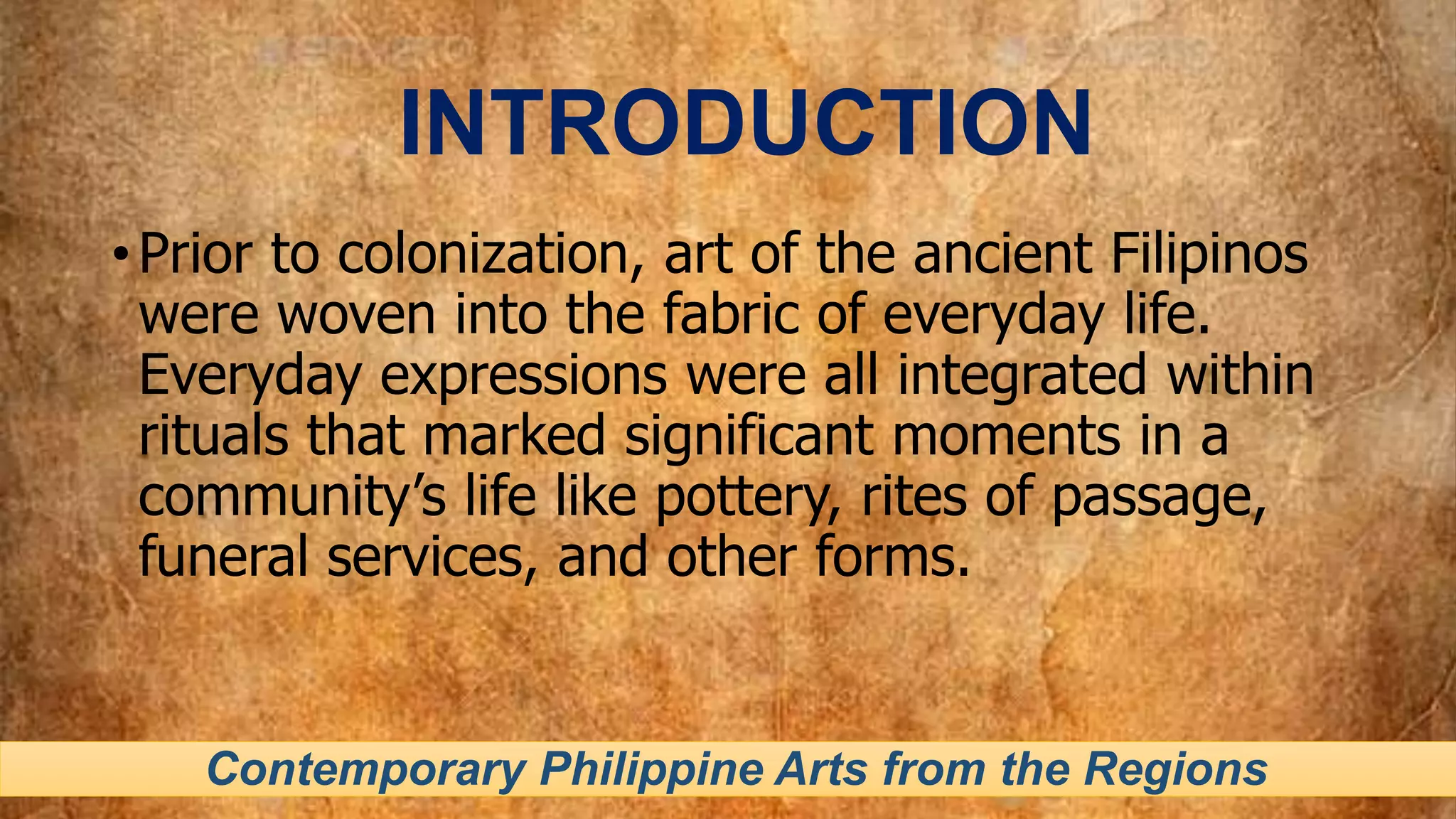 Pre conquest arts | PPTX
