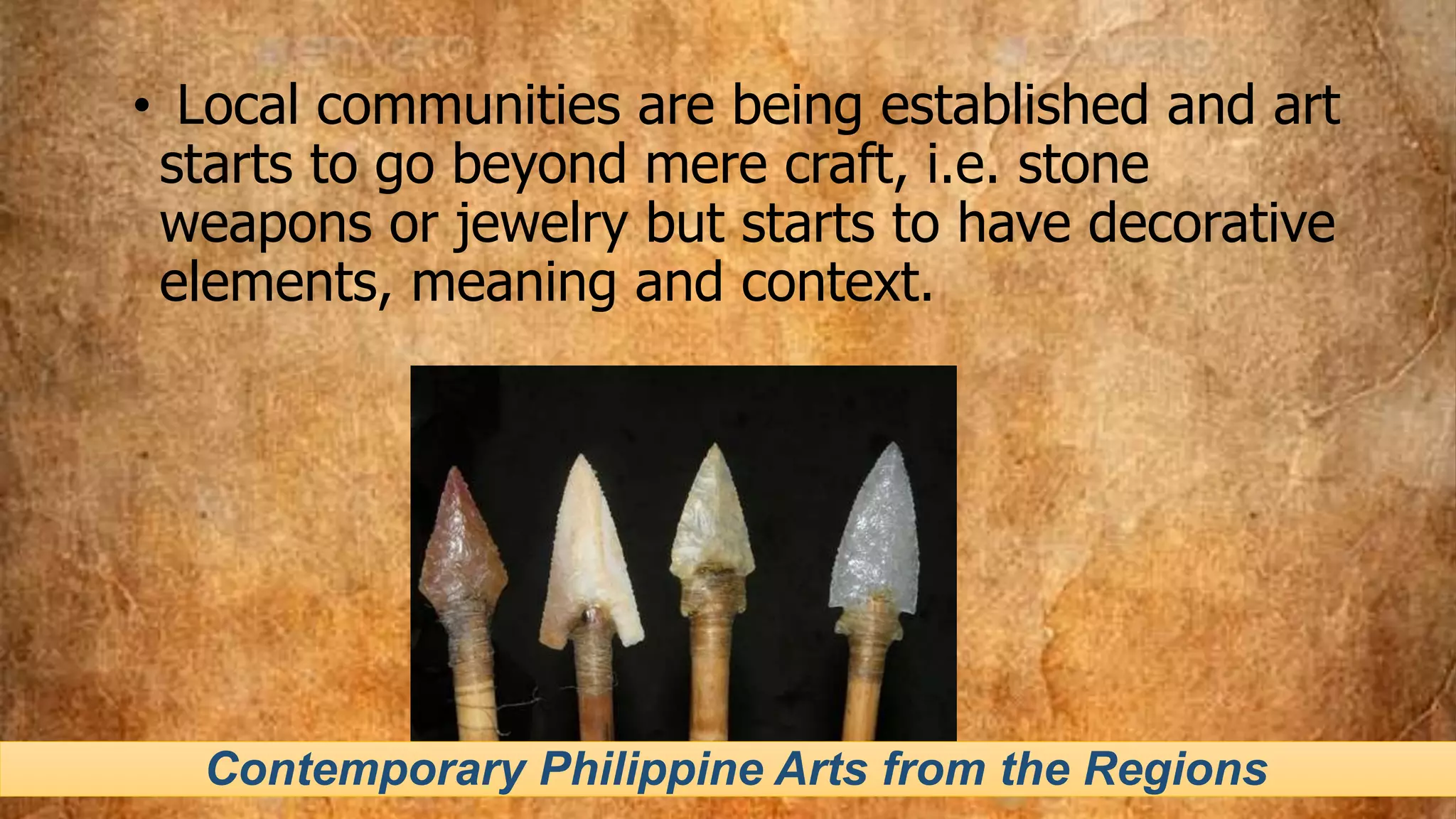 Pre conquest arts | PPTX