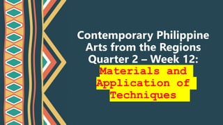 Contemporary Philippine Arts from the Regions Quarter 2.pptx
