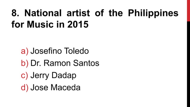 Contemporary Philippine composers | PPTX | World/International Music ...