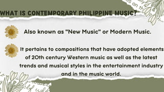 contemporary philippine music 10-D music | PDF
